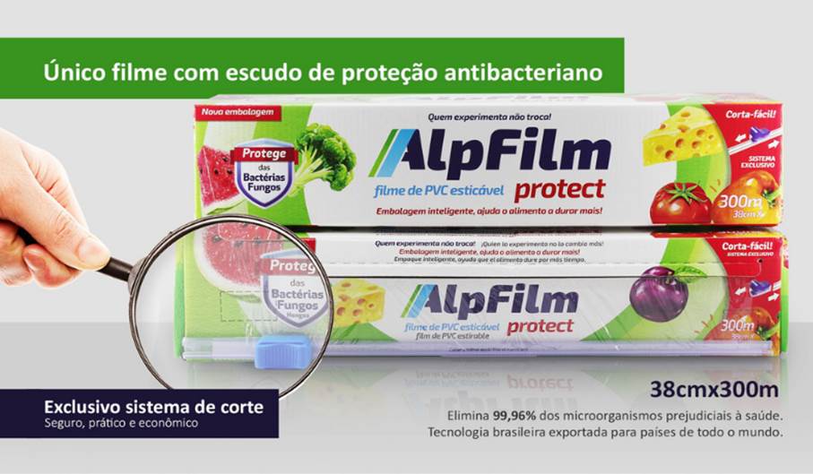 MULTIPEL - Filme PVC - Plástico Filme Esticável Trilho 38cm x 300mt