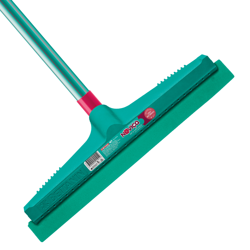 MULTIPEL - Rodo Plástico Vai e Vem Noviça 30cm c/ Cabo 1.20m